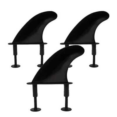 冲浪板软板TPU尾舵塑料软舵soft surf board fin sets配件