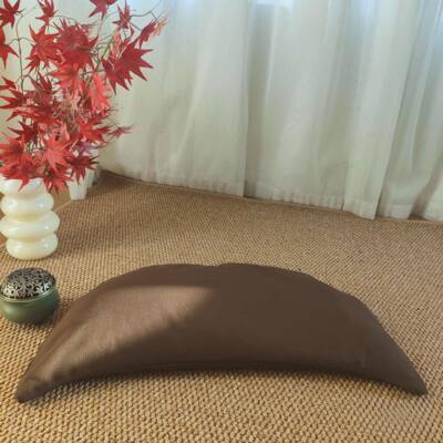 栖修月荞麦禅尾垫打坐垫83180垫棉透气便携式绢花椎通用蒲团垫