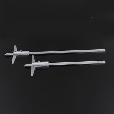 度EZW桂林桂量度标卡尺不锈钢游游标深尺精度高计量深通过山字现