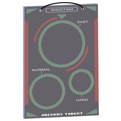 专业型吸盘箭靶挂钩长方形40cm60cm可dingz