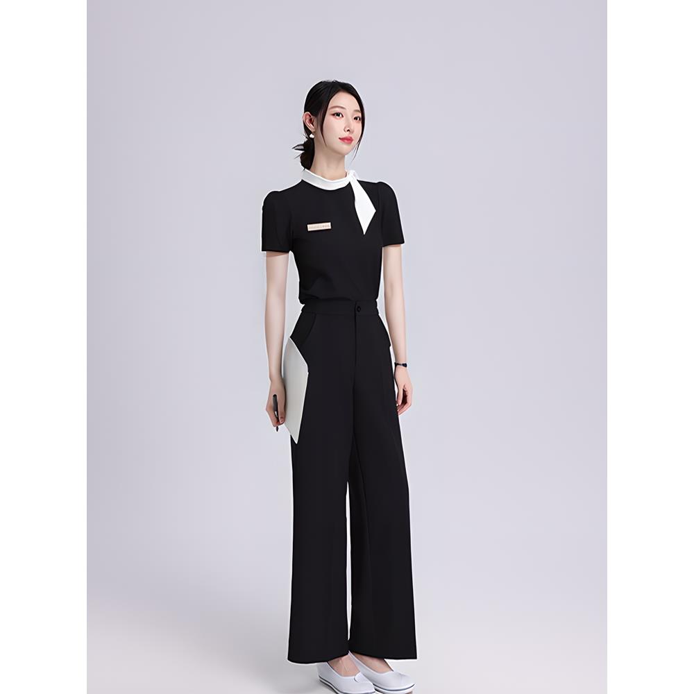 新开美容院工作服高端技师健康中心足部按摩会所酒店前台美容师工