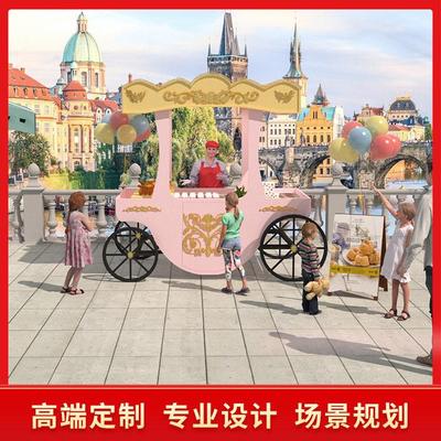 摆摊小吃车多功能移动欧式花车餐车网红夜市美食街流动商亭售卖亭