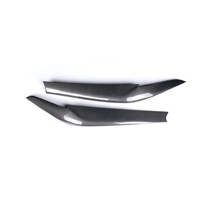 适用宝马5系碳灯眉G38G30528li530li540li碳纤维大灯灯眉装饰贴