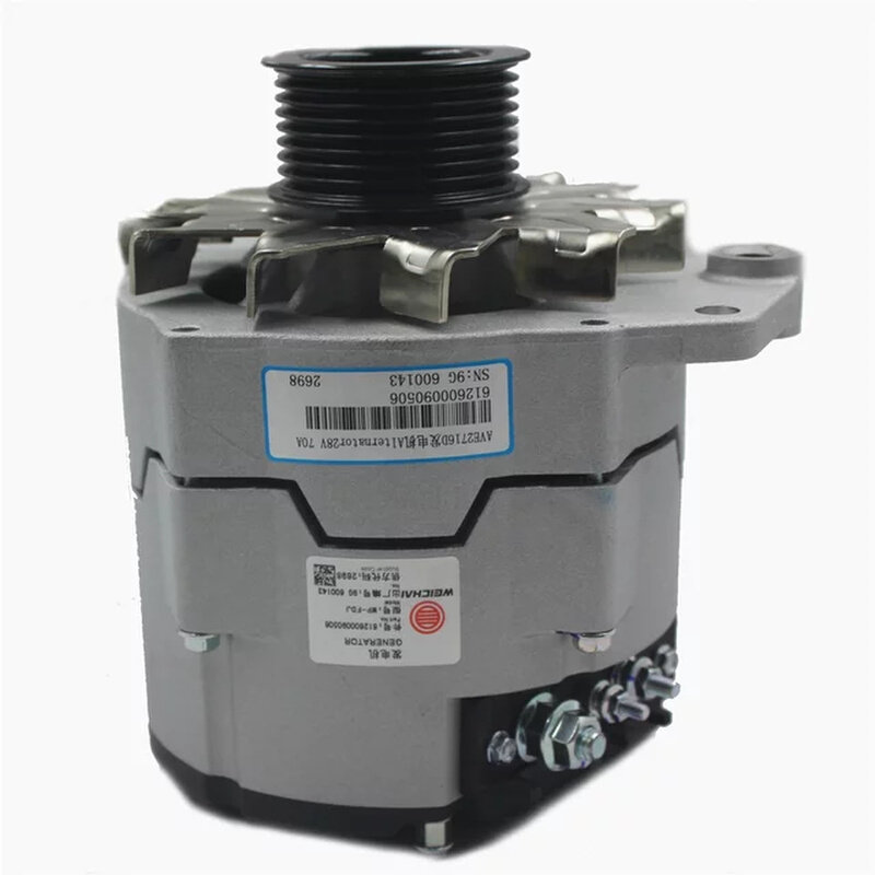 适用于潍柴WD615/618重汽24V28V斯太尔杭发欧JFZ2716陕汽曼发电机