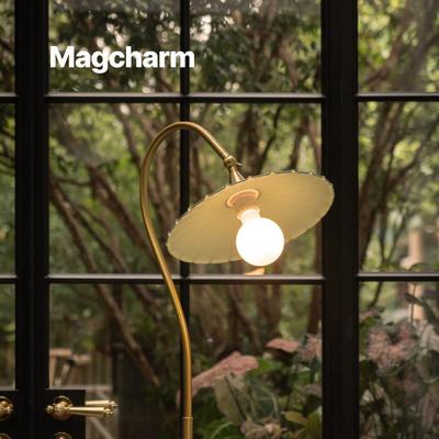 Magcharm绿影落地灯法式客厅卧室床头沙发旁地埋灯高级艺术灯中古