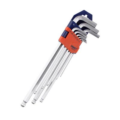 埃米顿9PS9件1套英制无品牌/特球长头内六角扳手11312C05