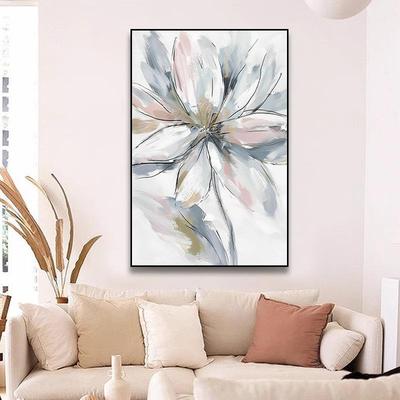 纯手绘画客厅玄关过道立体肌大理饰挂油画幅抽象现代简约VDF落装