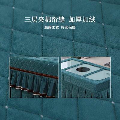 加长方形电炉罩烤厚火桌子罩新款茶几桌布罩暖炉棉被冬季F8695M5M