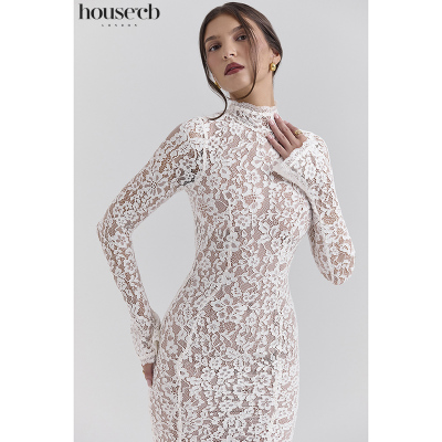 HouseofCB优雅复古蕾丝连衣裙