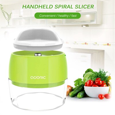 好货Handheld Spiralizer Vegetable Fruit Slicer 4 In 1