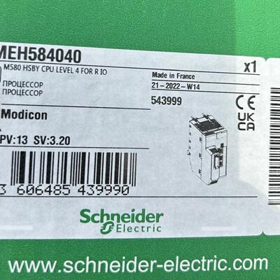 议价BMEH584040 CPU模块 M580 HSBY Level 4 RIO 工控模块维修