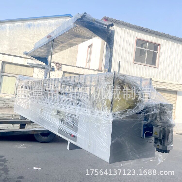 木饰面背景格栅包覆机 百叶板包覆机 冷热两用辊胶胶箱包覆机