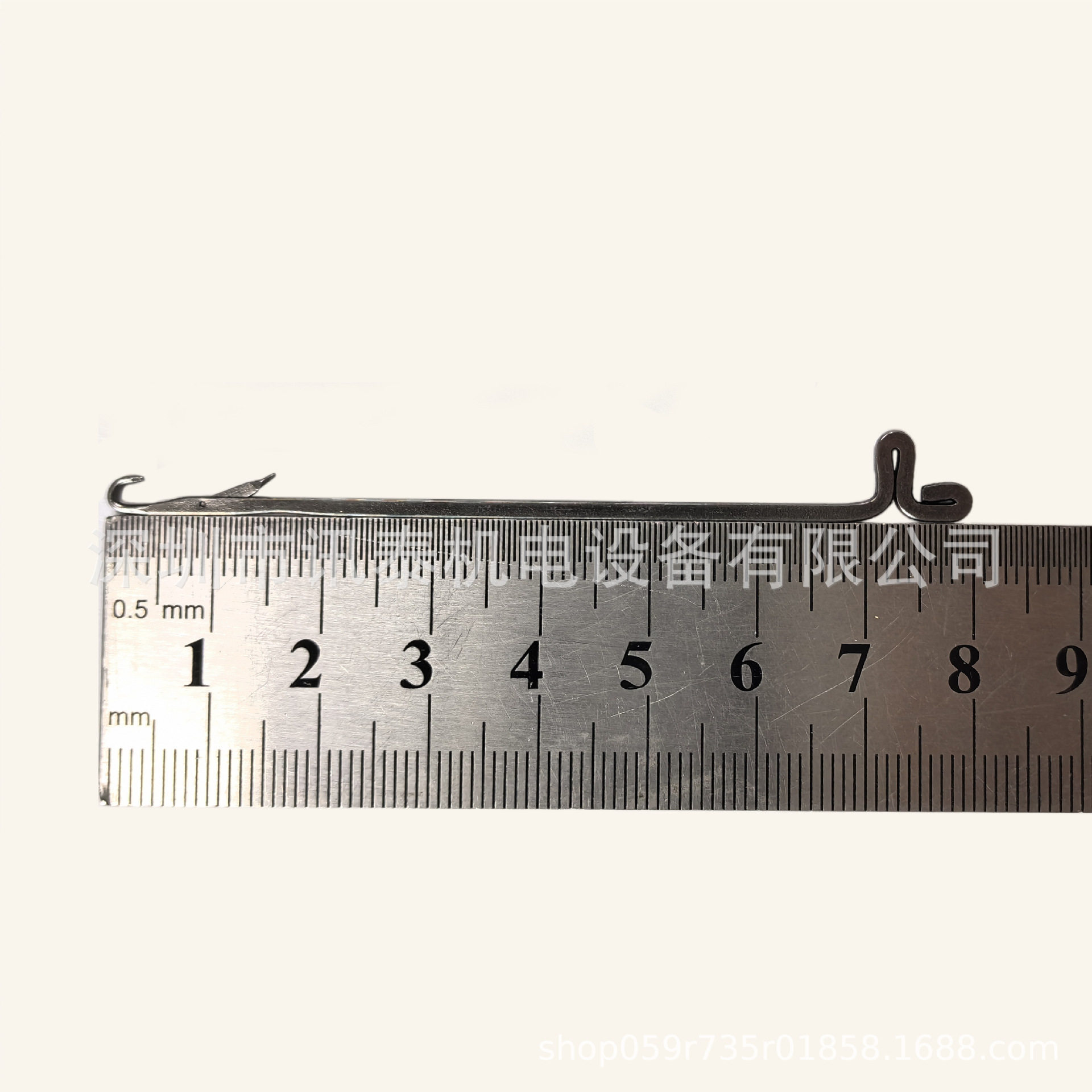 热销手摇横机针 短5号针 织带机配件 毛线钩针织针100支一包