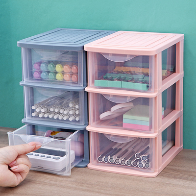 速发化妆品收生盒抽屉式桌面整理架纳纳架书桌文具置物架学收宿舍