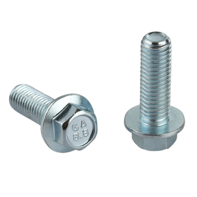 速发GB5787细牙8.8级法兰螺丝 外六角带垫凹脑法兰面螺栓中牙M10M