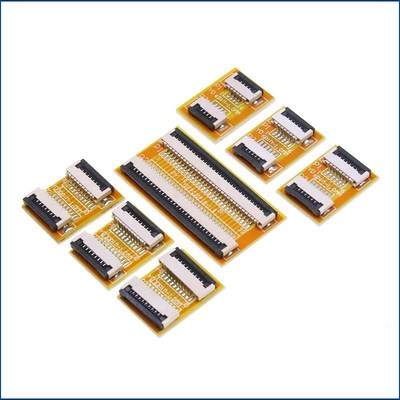 FPC软排线延长板1.0mmFFC转接板 4P/5PB/6/8/9/10/12/20/24/28/30