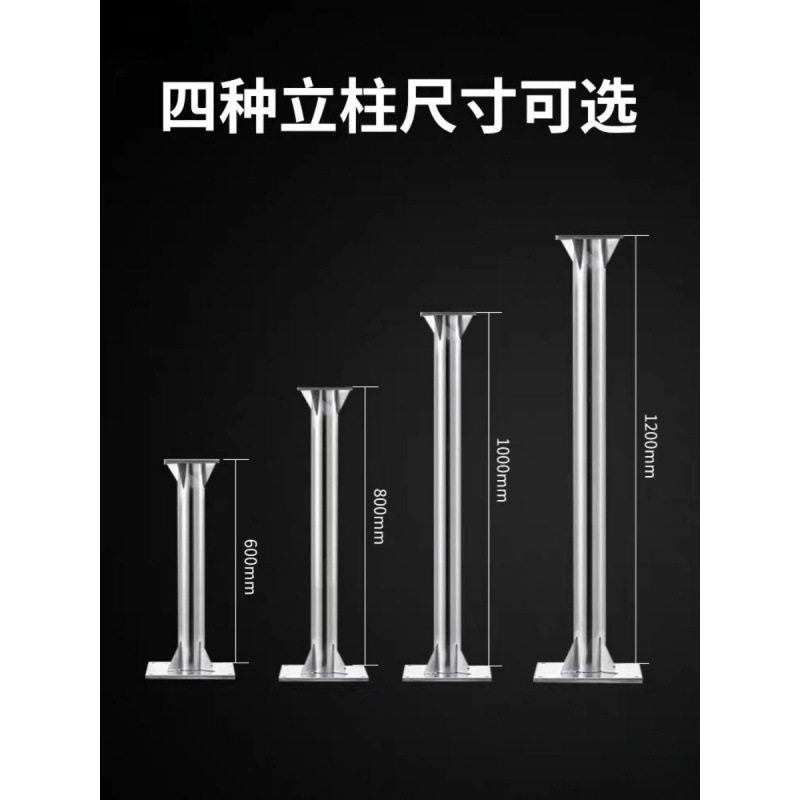 户外不锈钢立柱箱充电桩保护箱防雨双层门配电箱落地式仪表箱其他