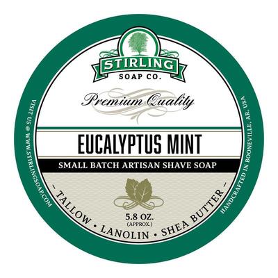 帝诗哎莎男士剃须皂斯特林桉树薄荷剃须皂刮胡泡沫皂