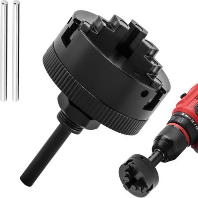 3爪自定心车床卡盘，Z011加长三爪卡盘和连杆组，电钻夹头黑色