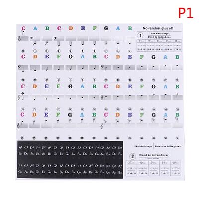 好货Pro Transparent Piano Keyboard Sticker Electronic Keyboa