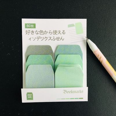 60Pages Gradient Color N Times Indexes Memo Pad Sticky Notes