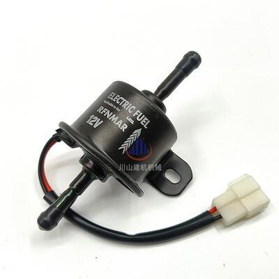 挖掘机配件电子泵燃油泵24V输油泵外置12V柴油泵119225-52102