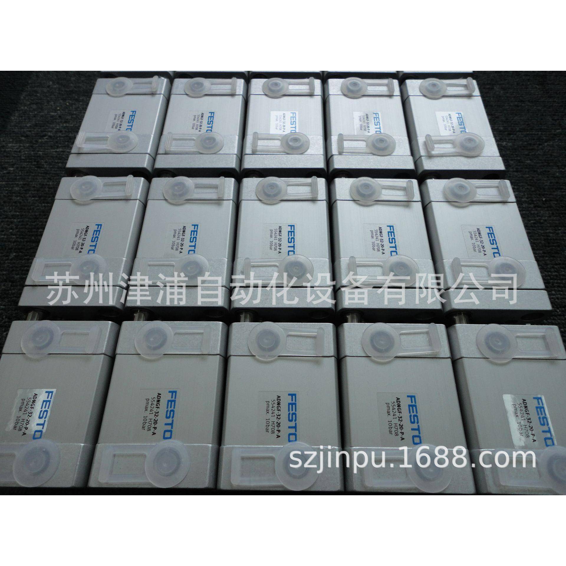 ADNGF-5-40-P-A-货导-FESVNJ带TO杆紧凑型2气缸554235