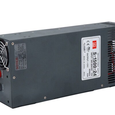 百鑫明纬大功率24V开关电源S-1500W-24V60A12V120A/36V40A/48V30A