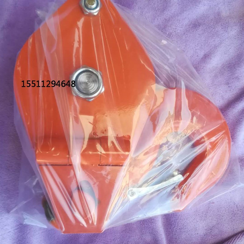 好货电力加厚起重滑轮行车吊车单轮双轮吊钩重型滑车2吨3吨5T升降