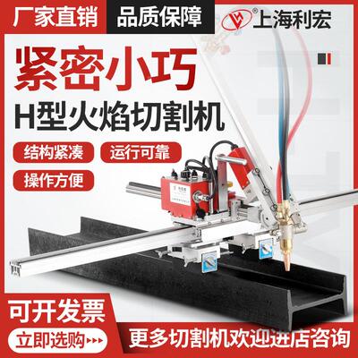 上海利宏LWF-30A型钢半自动火焰切割机三维立体台式爬山虎厂家直
