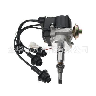 适用于丰田4Y叉车分电器点火分配器总成19030-78151-71圆插单真空