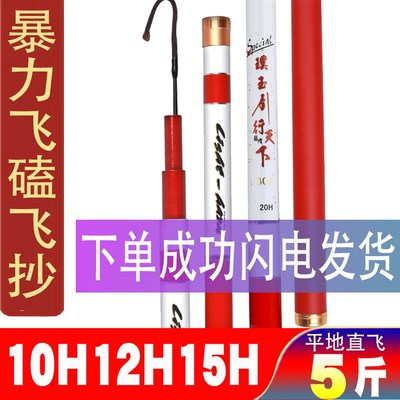 速发黑坑超轻H硬1调罗棍10H12H15超钓台钓鲤黑非竿.米