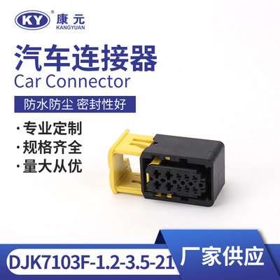 接插件 DJK7103F-1.2-3.5-21汽车防水连接器泰科高压汽车连接器