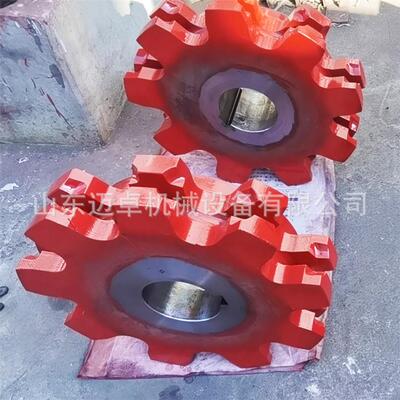 多种型号刮板输送机配件链轮矿用合金钢链轮洗煤厂链轮