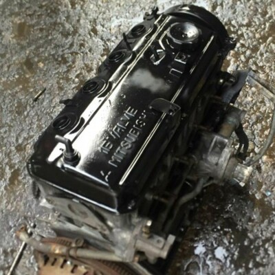 三.菱 4G64 V32 猎豹 V31 帕杰罗 4G64S4M 发动机 变速箱