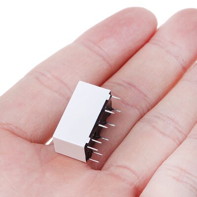 极速5V Coil Bistable Latching Relay DPDT 2A 30V DC 1A 125V A