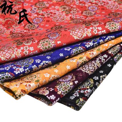 5西阵织VSJ日7系和风云锦织锦缎布料儿锦缎料丝绸拜年服童绸面缎
