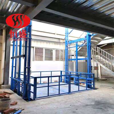 二层工厂货梯车间厂房升降货梯载货升降载货平台升降平台货梯车间