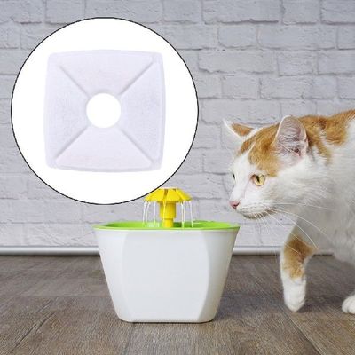 Pet Water Dispenser Filter Elements Square Cat Fountains