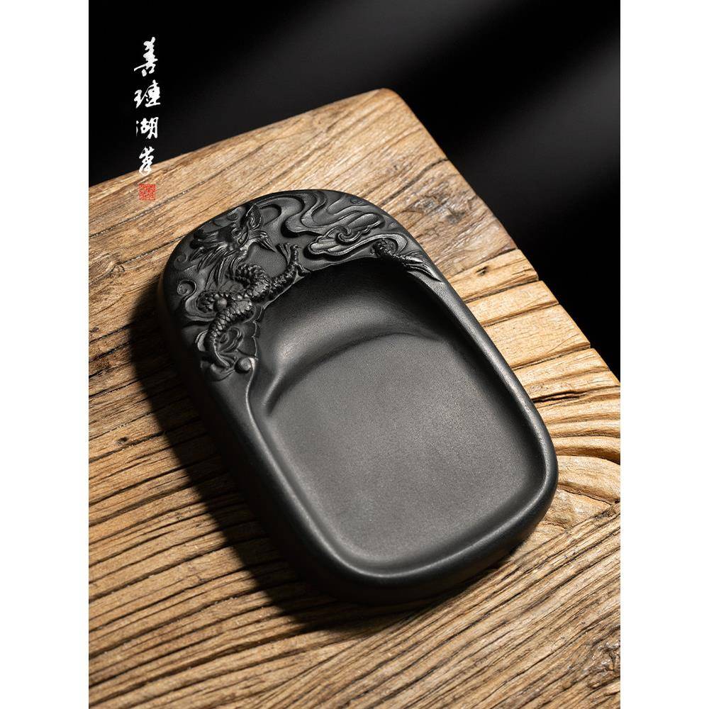 山城湖笔砚澄清剂砚墨条书法书写专用墨盒磨墨成人专业磨墨毛笔书