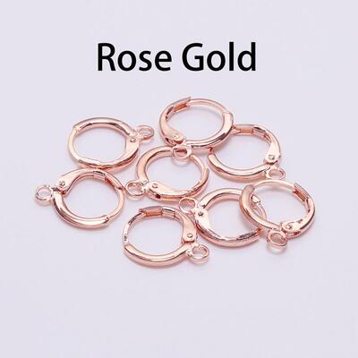极速20pcs/lot 14x12mm Gold  France Lever Earring Hooks Wire
