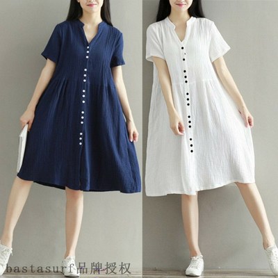 极速2020 summer new loose large forest literature retro cott