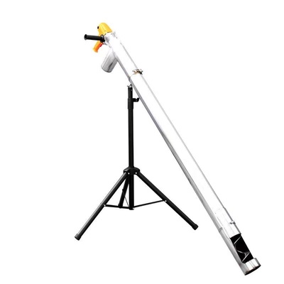 小型吸粮机e不锈钢管支架吸谷机抽粮机螺旋酒槽沙子塑料颗粒装袋