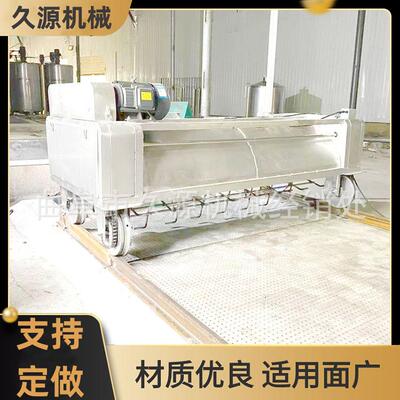 酒厂不锈钢轨道打茬机带风机降温打散机两相电酒糟扬茬机