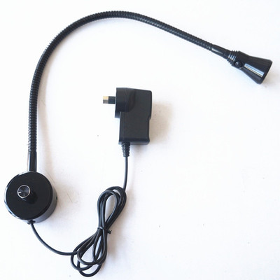 1*3W 220V 调光软管射灯卧室床头灯酒店客房灯 可调光壁灯 带插头