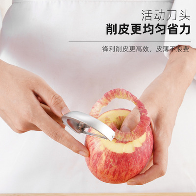 Solid wood handle peeling fruit knife radish wire planer ho