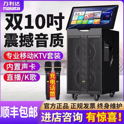 万利达音箱大功率重低音超震撼