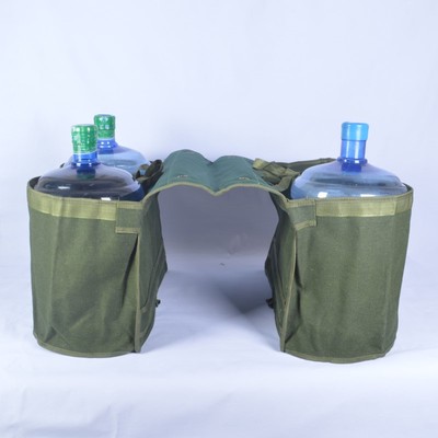 加厚新款送水包摩托车送水兜电瓶车四桶水兜桶装水挂包后车尾包