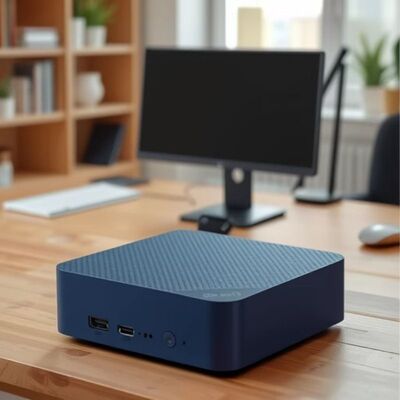 EQ14-D4 N150 16G+500G 四核 静音轻量办公MINIPC 内置电源双网口