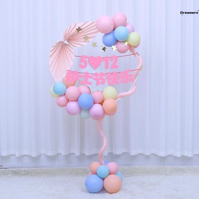 。感恩护士节立柱气球装饰5.12医院护士站科室氛围布置展会活动装